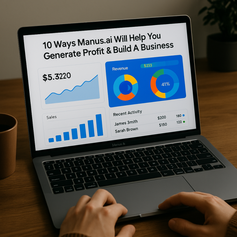 10 Ways Manus.ai Will Help You Generate Profit & Build A Business ...